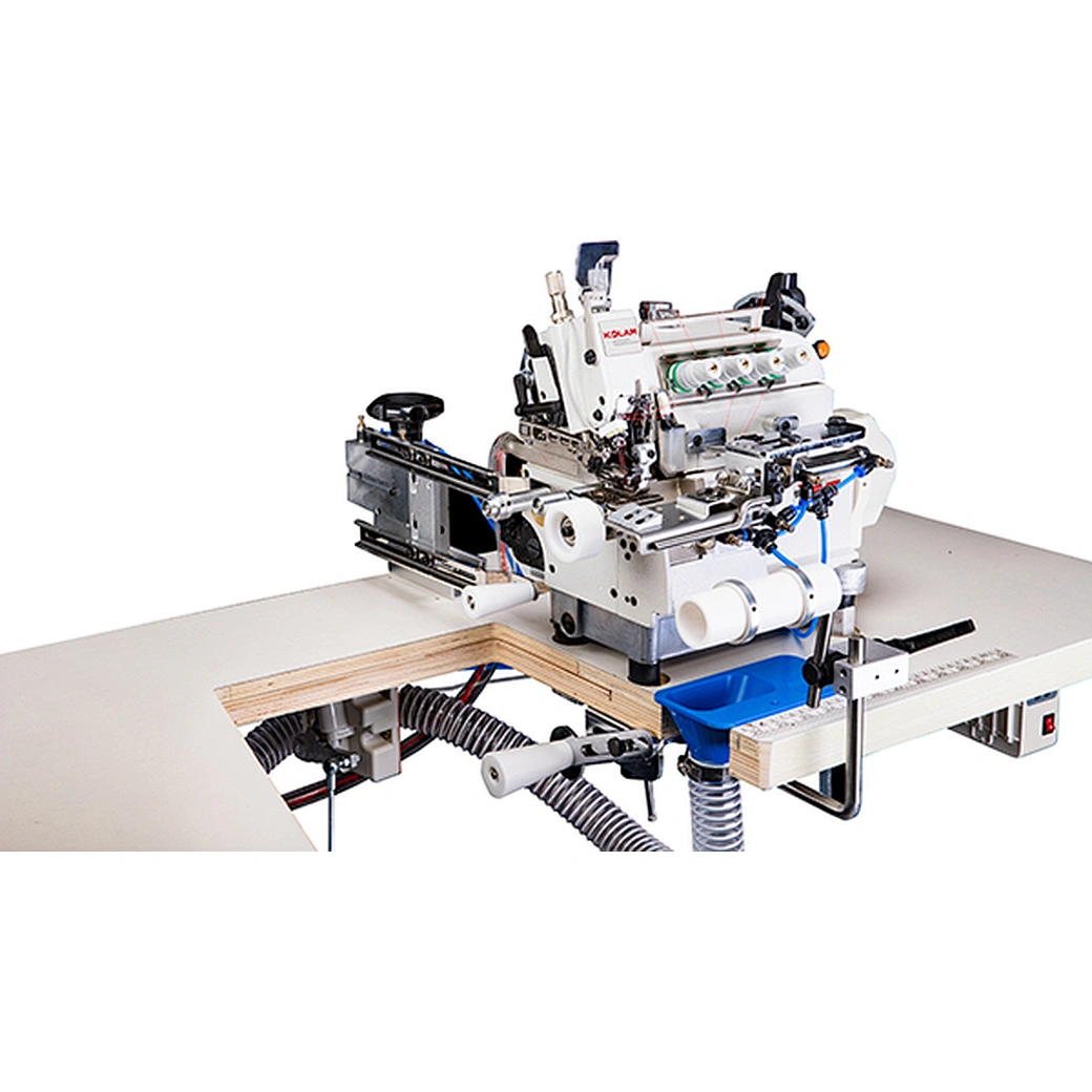 KL-EXT5114D-AC1360 Variable Top Feed Small Cylinder Bed Direct Drive Overlock Sewing Machine ...